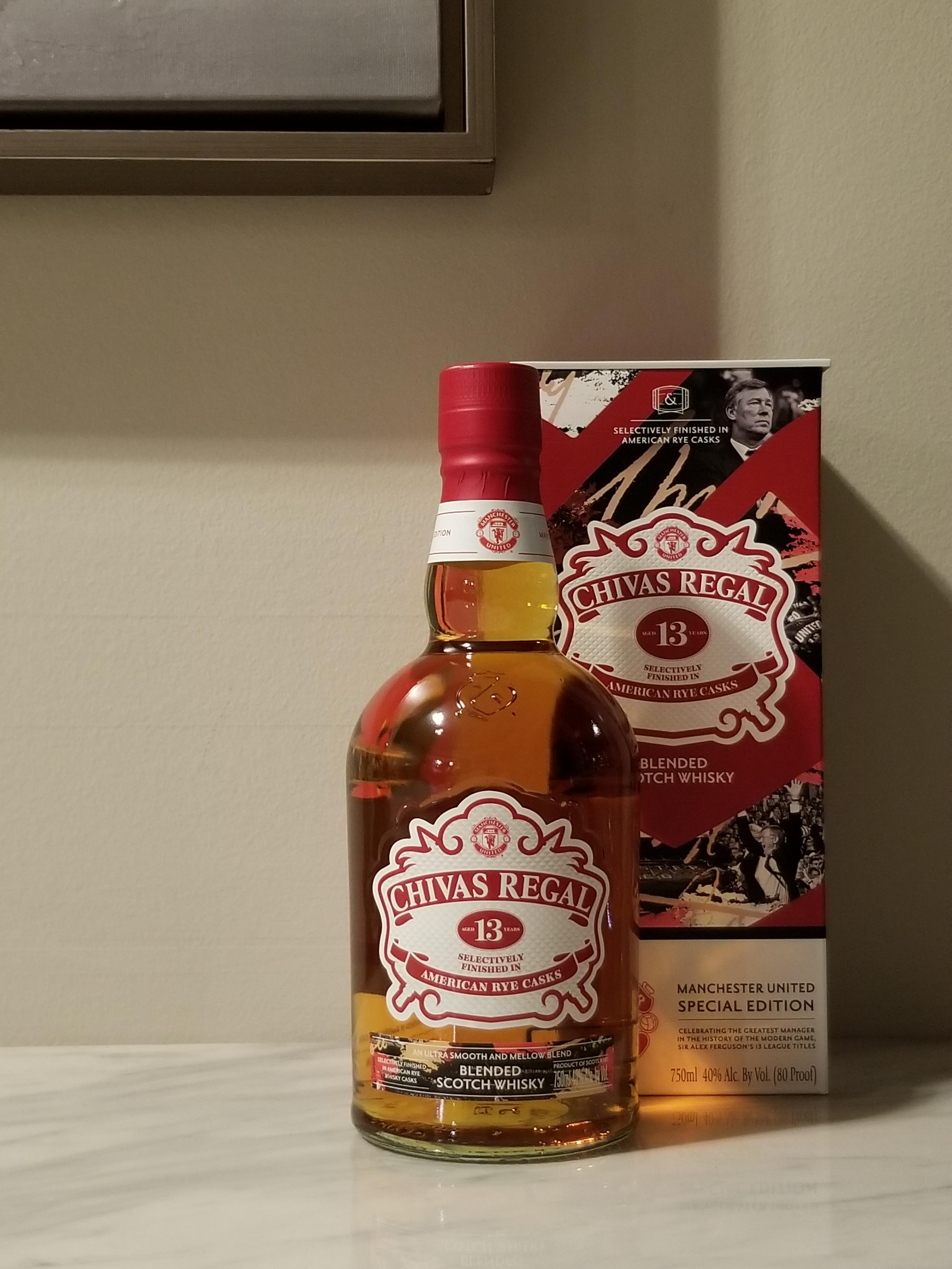Chivas Regal 13 Year Manchester United Special Edition – Scotch & Sheen
